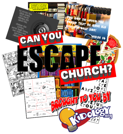 ESCAPE CHURCH Event Kit! - Kidologist.com